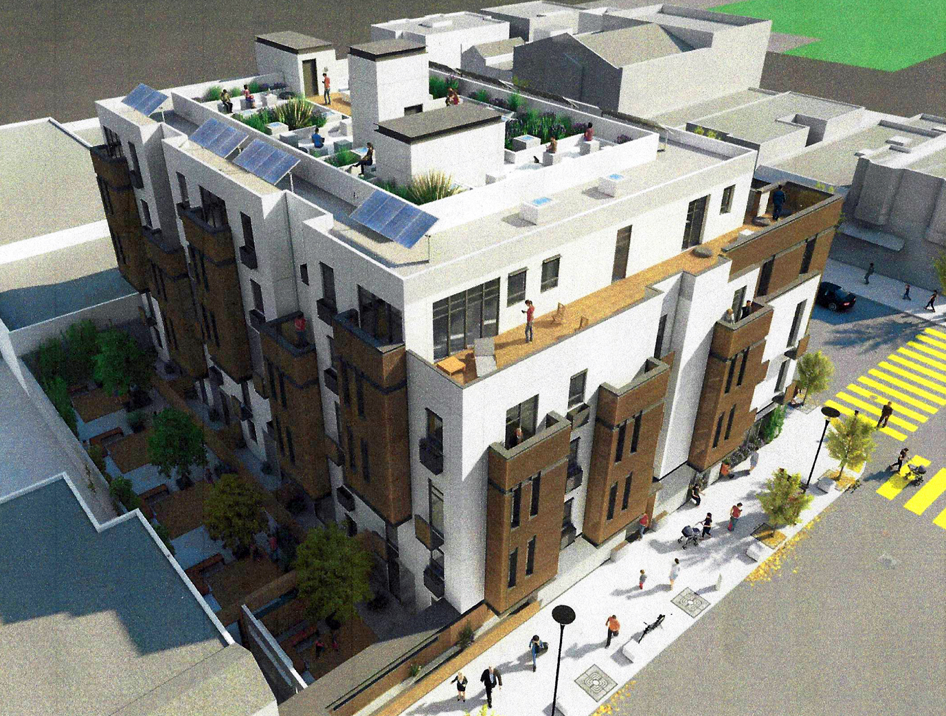 41 New Housing Units Proposed to Replace Lawton Street Gas Station ...