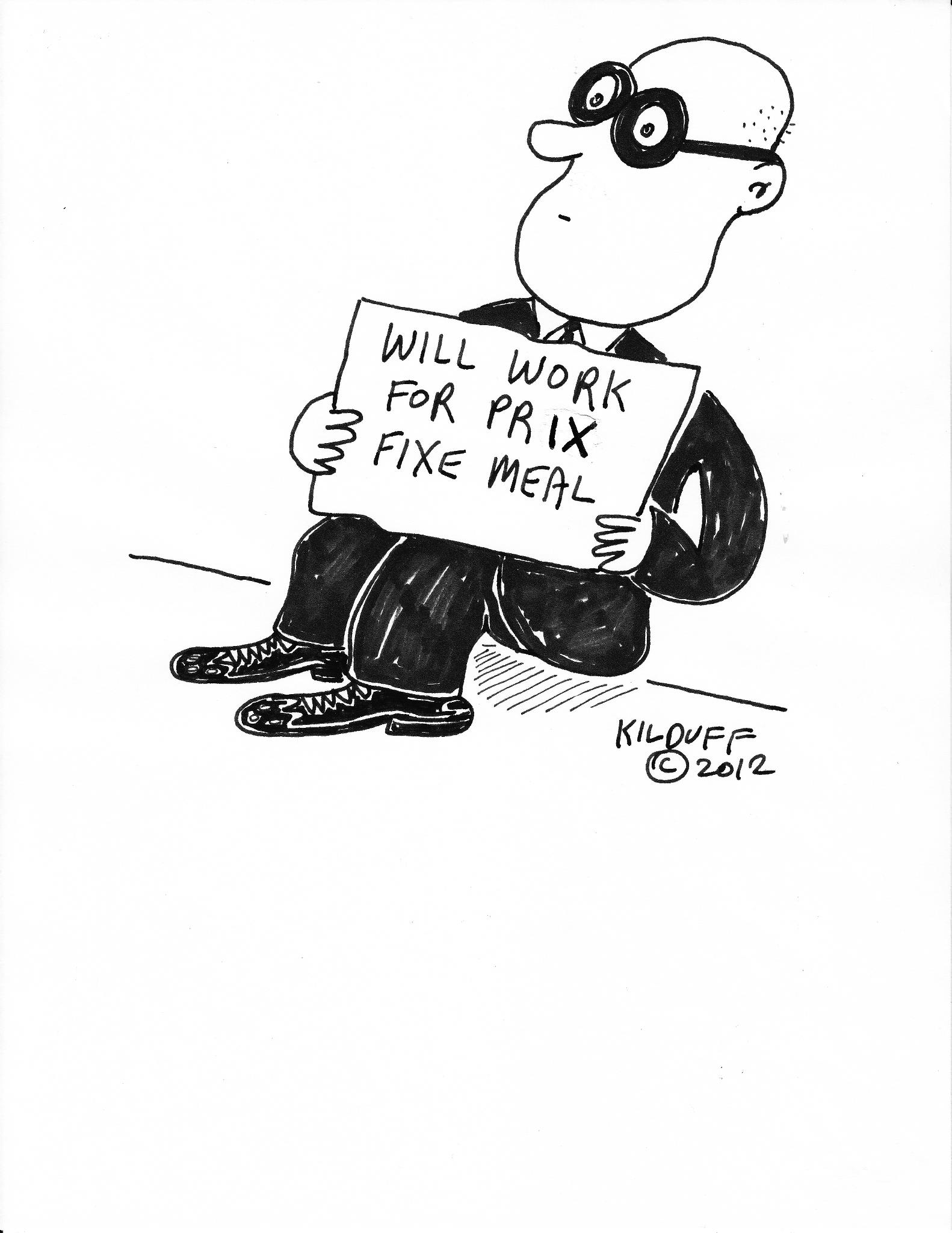 Kilduff PrixFixeMealToon – Richmond Review/Sunset Beacon