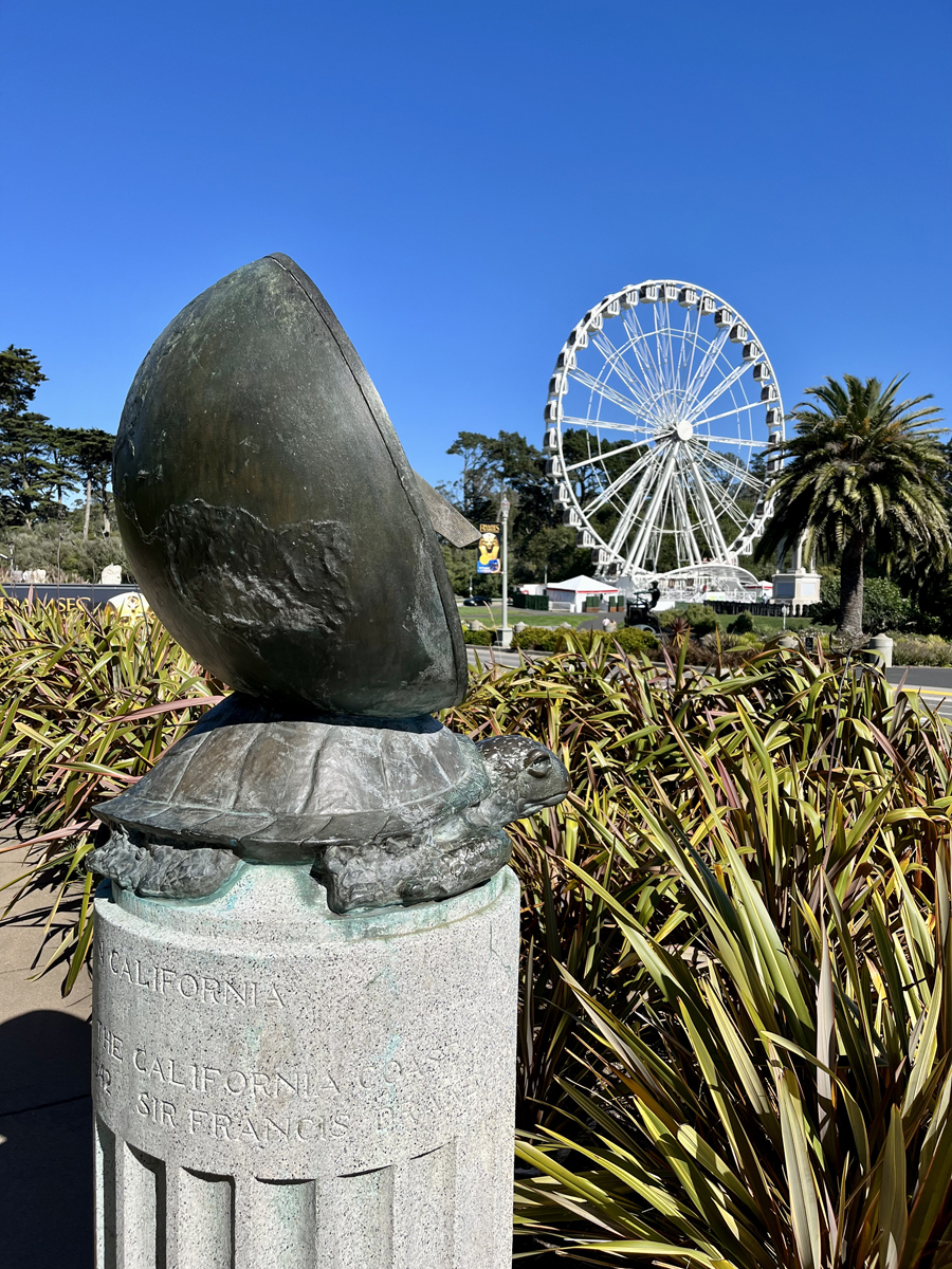 ‘Looking Back’: Turtle Sundial – Richmond Review/Sunset Beacon
