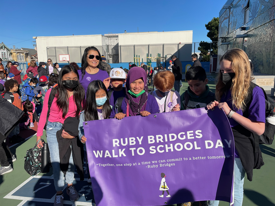 Press Release: Ruby Bridges Walk to School Day at McCoppin Elementary ...