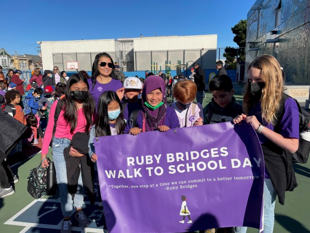 Press Release: Ruby Bridges Walk to School Day at McCoppin Elementary ...