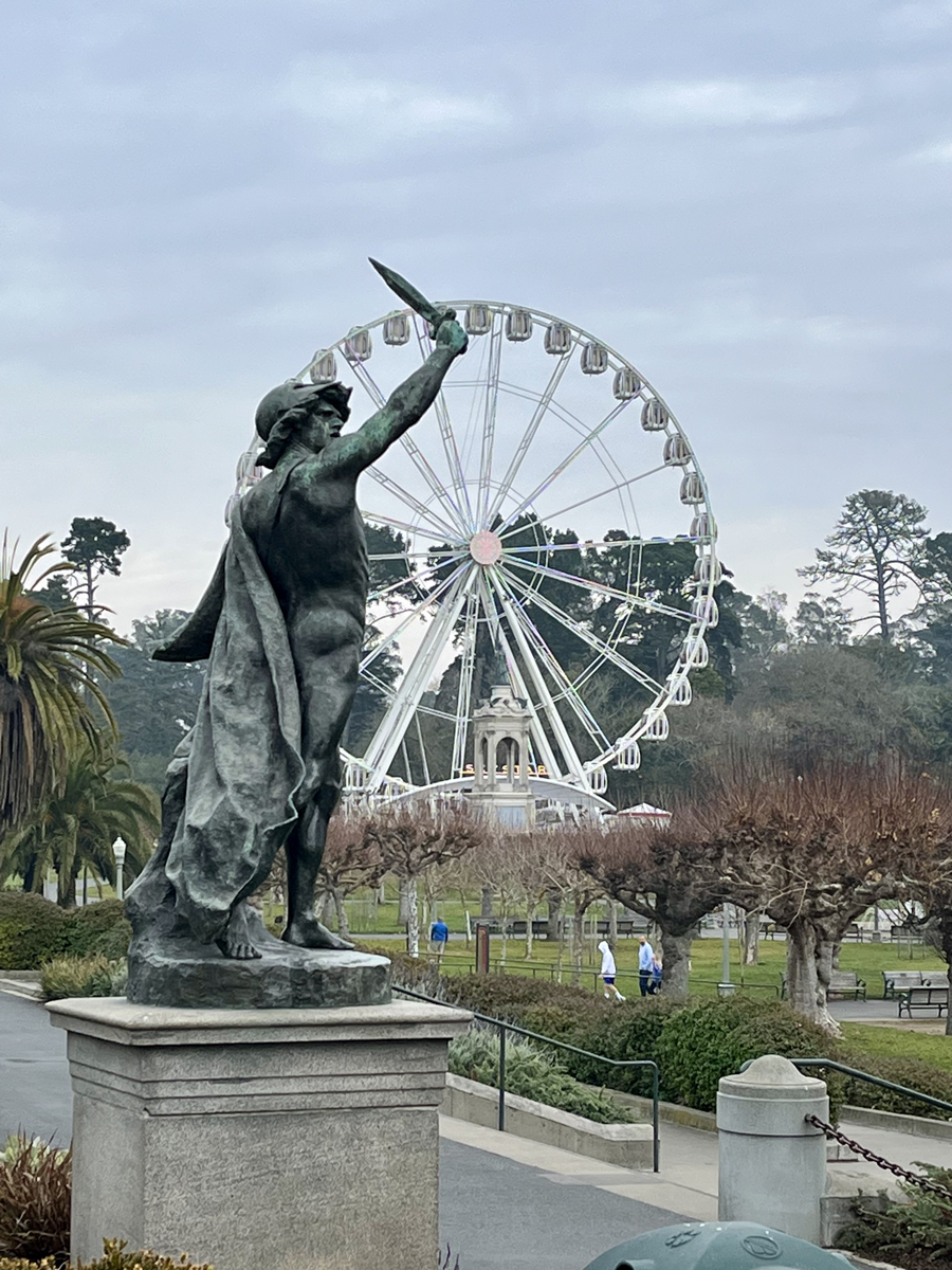 ‘Looking Back’: Gladiator Statue – Richmond Review/Sunset Beacon