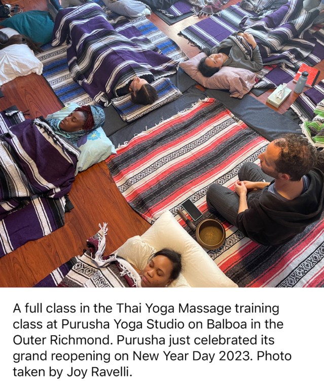 Coming Back After the Pandemic, Purusha Yoga Studio on Balboa Re-Opens ...