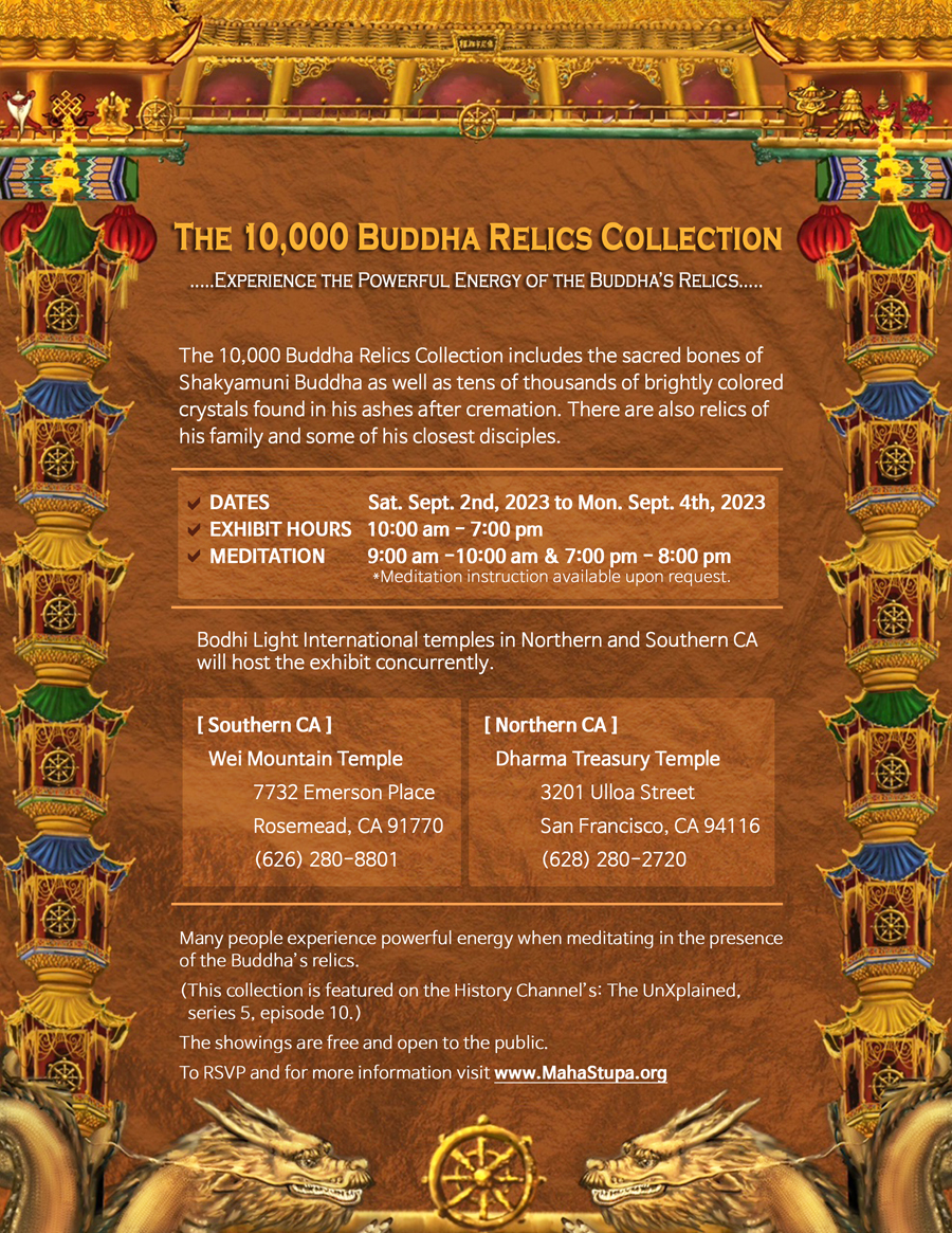 Sponsored: Buddha’s Relics Return to Sunset District – Richmond Review ...
