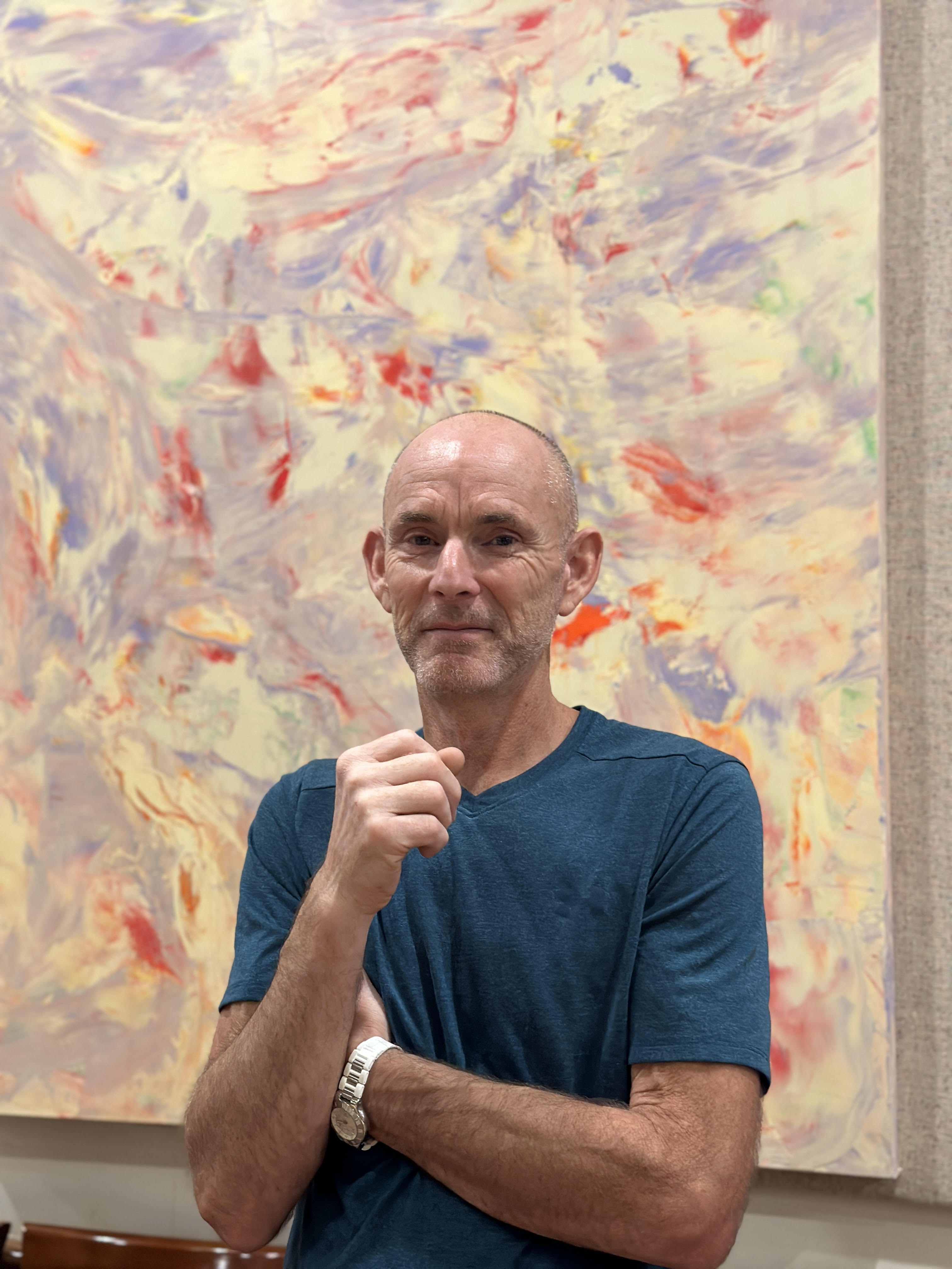 Sunset District Artist Jeremiah Daly Inspires Awe Through His Abstract ...