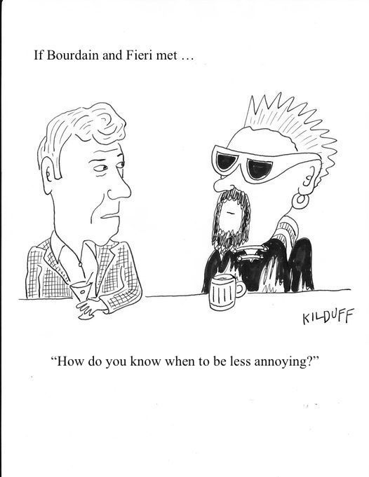 Kilduff Bourdain vs. Fieri3 BOTH 1-24 – Richmond Review/Sunset Beacon