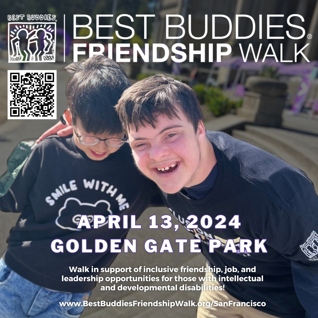 Press Release: Best Buddies Friendship Walk on April 13 in GG Park to ...