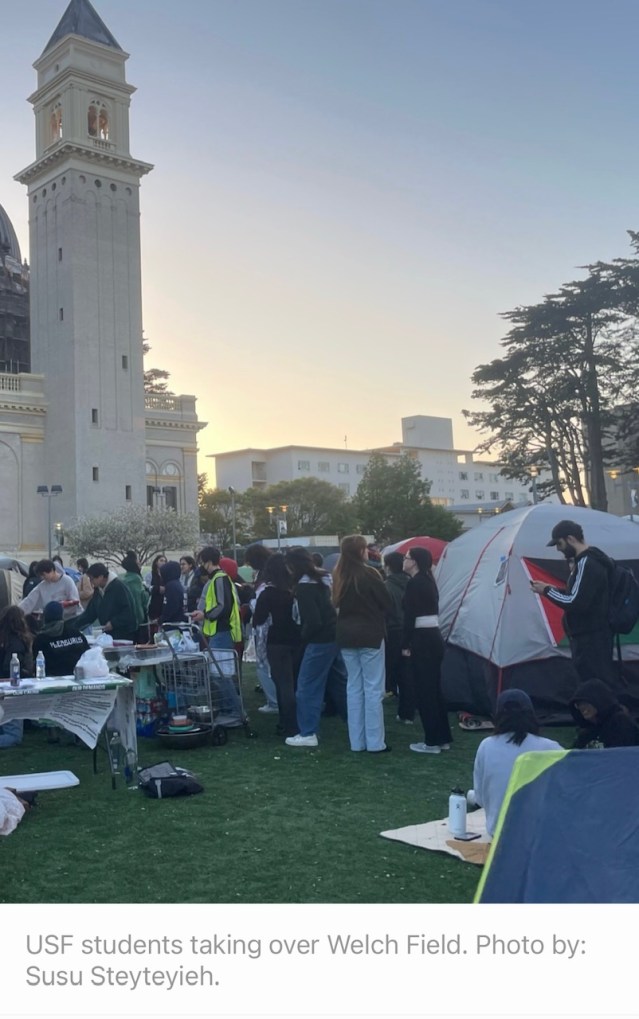 USF Student Protests Halted on Day 22 – Richmond Review/Sunset Beacon