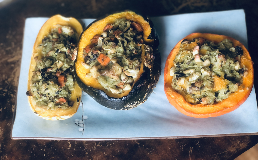 ‘Cooking Together’: Stuffed Autumn Squash – Richmond Review/Sunset Beacon