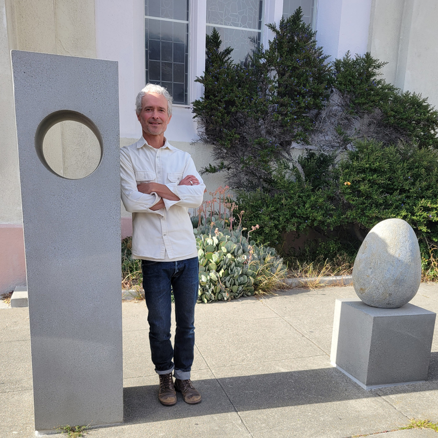 Jesse Schlesinger’s Minimalist Sculptures Converge Man-Made and Nature – Richmond Review/Sunset ...